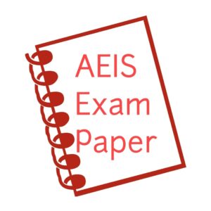 AEIS 考试试卷 2025 新加坡最新 PDF 格式