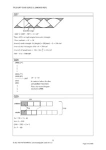 AEIS Exam Paper Math Sec1 (8 Years Series) - AEIS Exam Paper